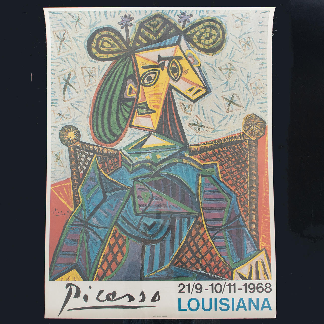AFTER PABLO PICASSO. EXHIBITION POSTER, offset print, Picasso ...