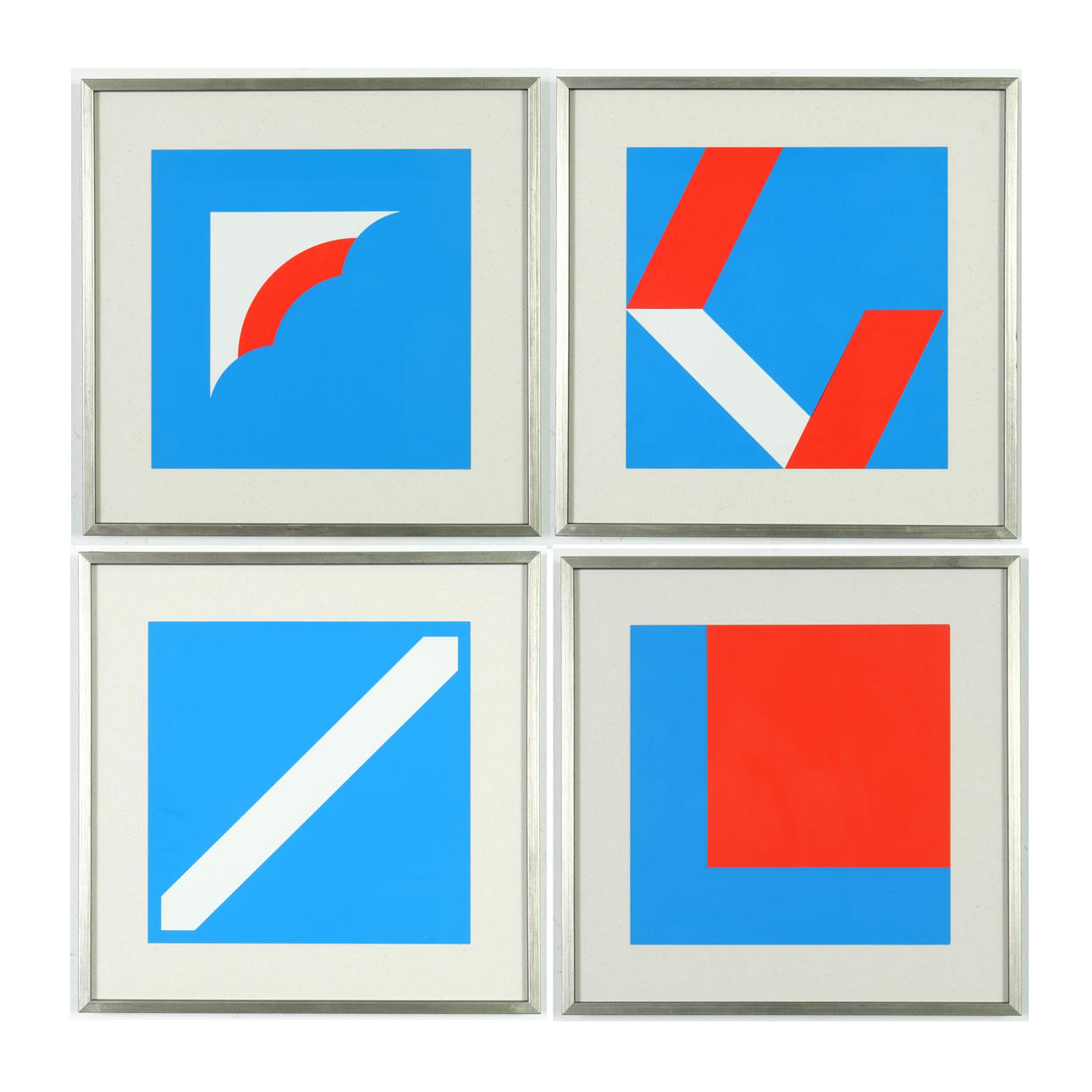 ELLSWORTH KELLY, WILLIAM TURNBULL, BOB BONIES & G PFAHLER. SHAPES OF ...