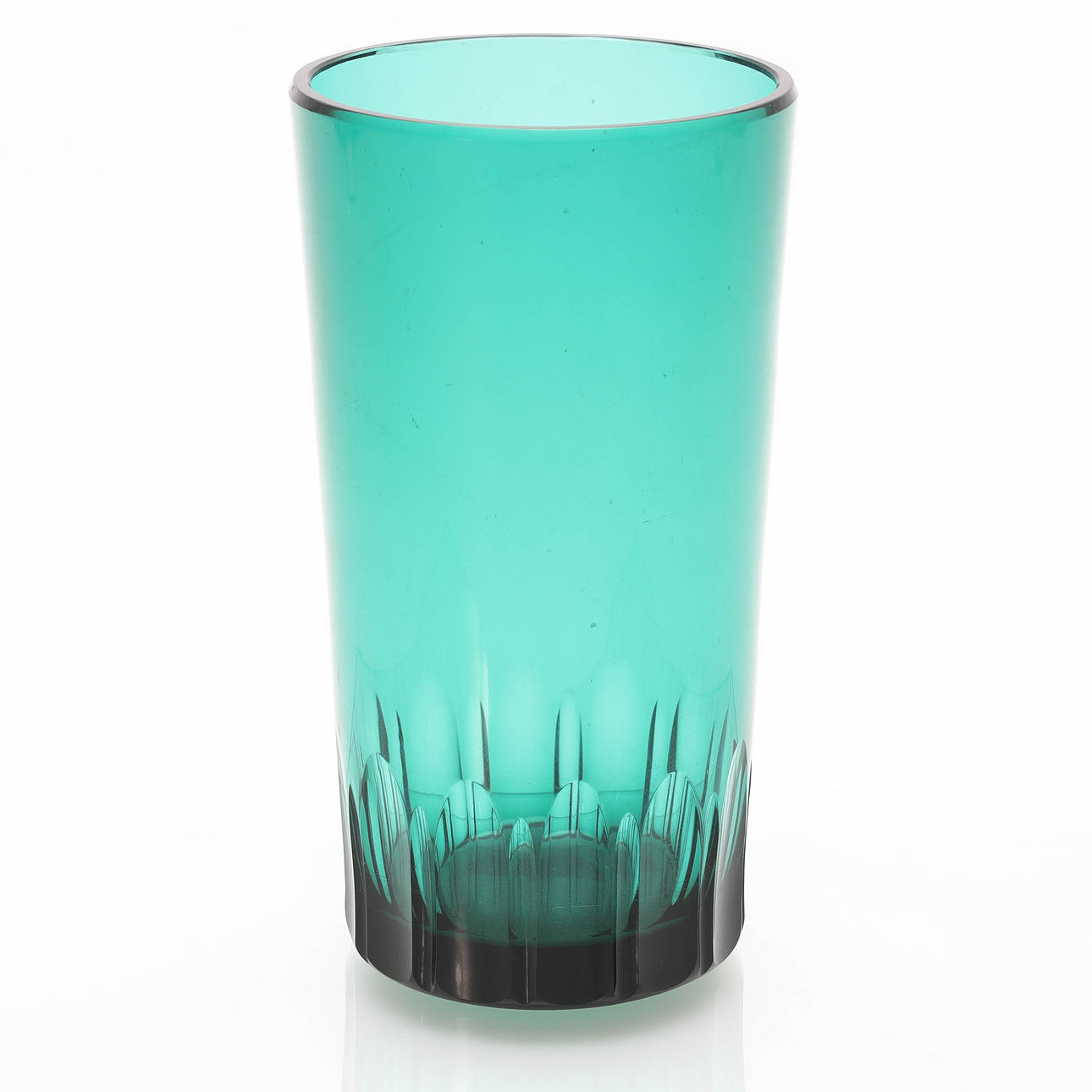 ELIS BERGH. Vas, färgat glas, signerad B 483, Kosta, 1930/40-tal. Glas ...