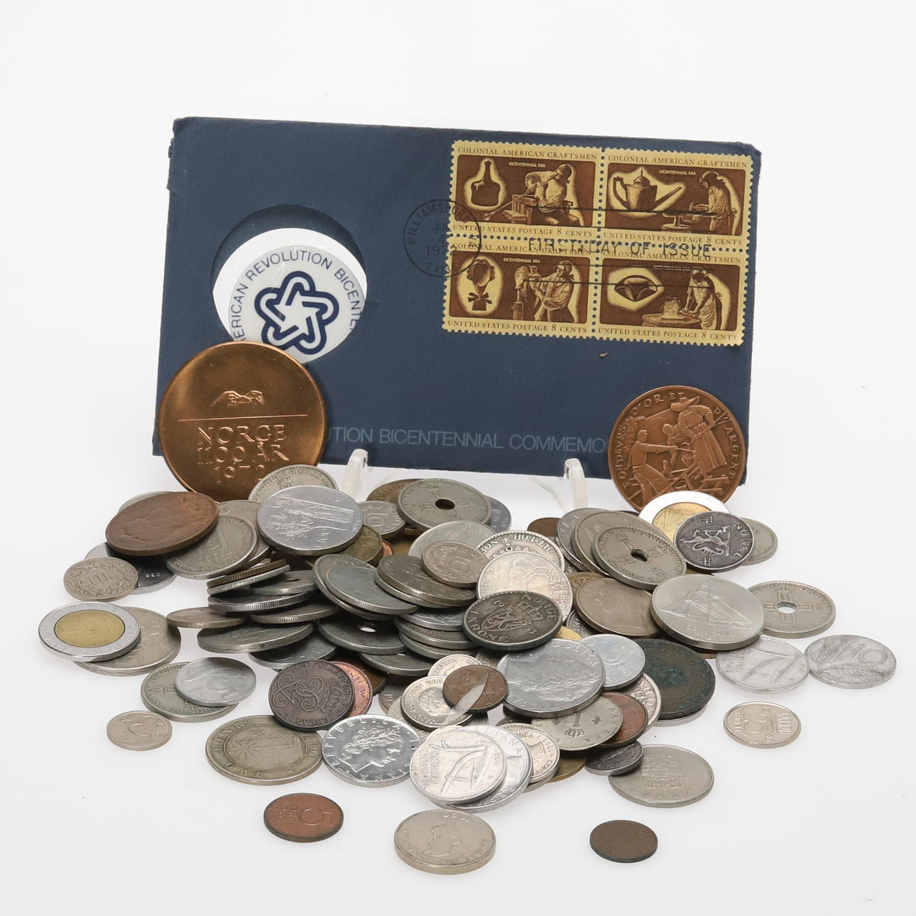 MYNT, olika valutor, bla jubileumsmynt. Mynt, Medaljer & Frimärken ...