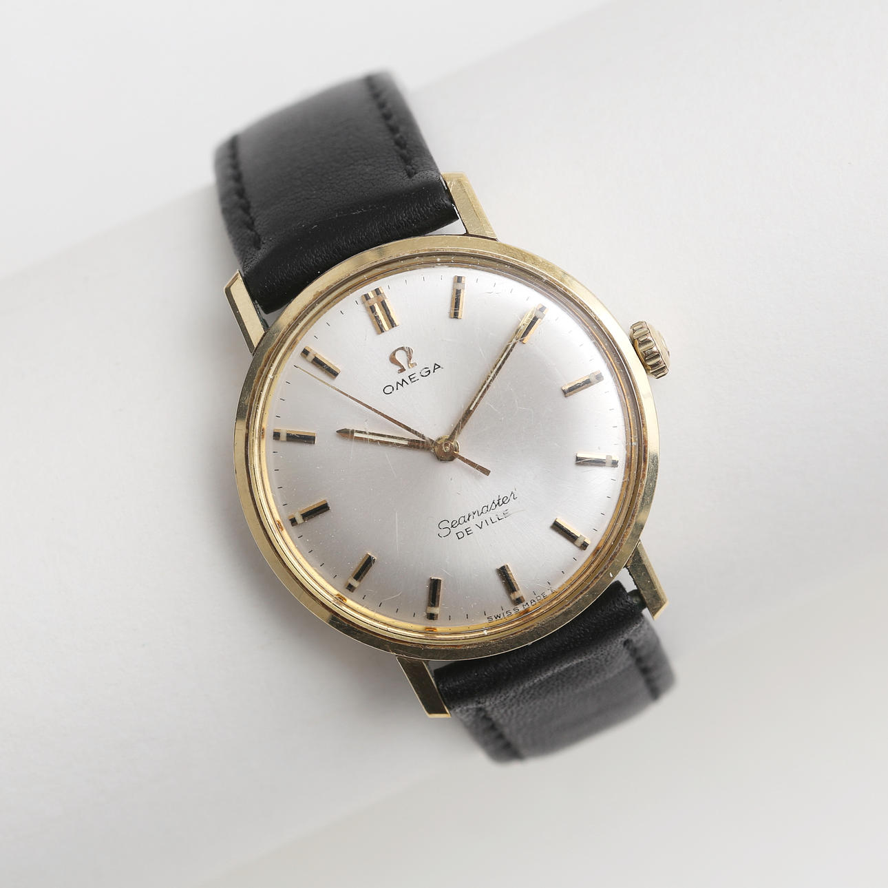 OMEGA, armbandsur, Seamaster DeVille, guld på stål, 1960-tal. Klockor ...