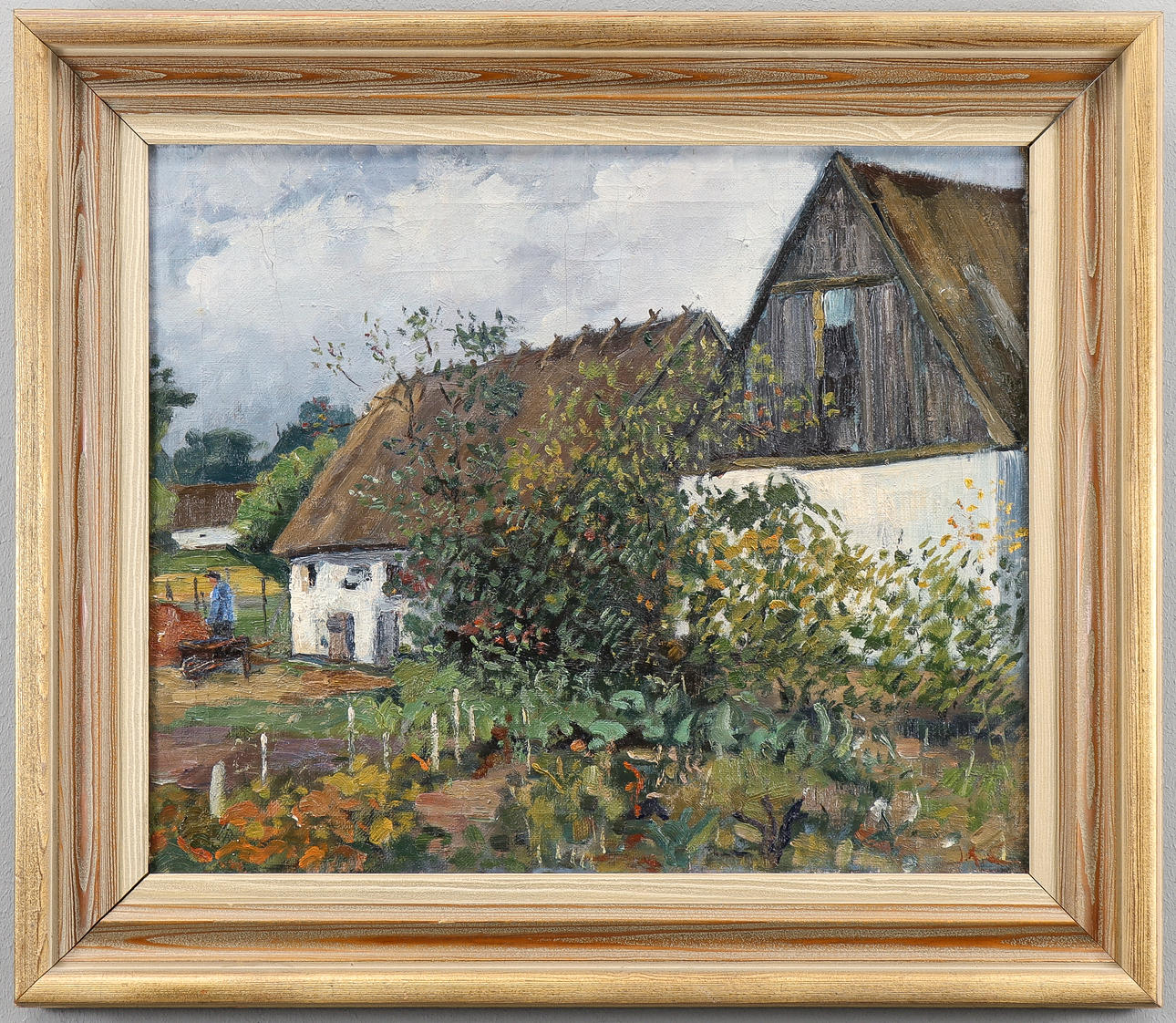 UNIDENTIFIED ARTIST oil on canvas, monogram signed. Art - Paintings ...