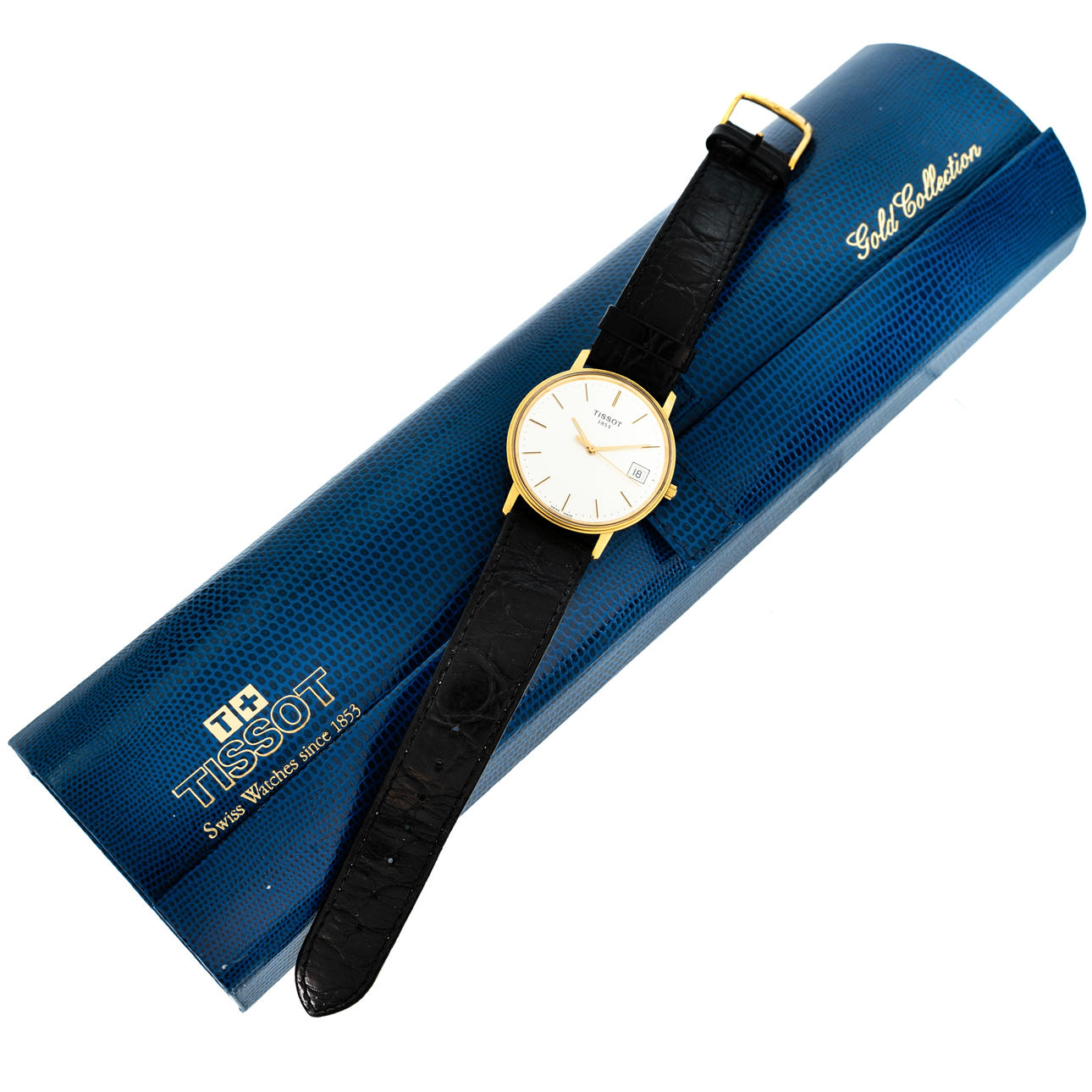 TISSOT, Armbandsur/ Herrur, 18K Guld, Quartz. Klockor & Ur - Armbandsur ...