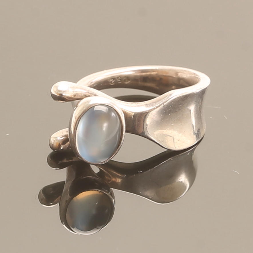 VIVIANNA TORUN BÜLOW-HÜBE. Ring, sterlingsilver, för Georg Jensen ...