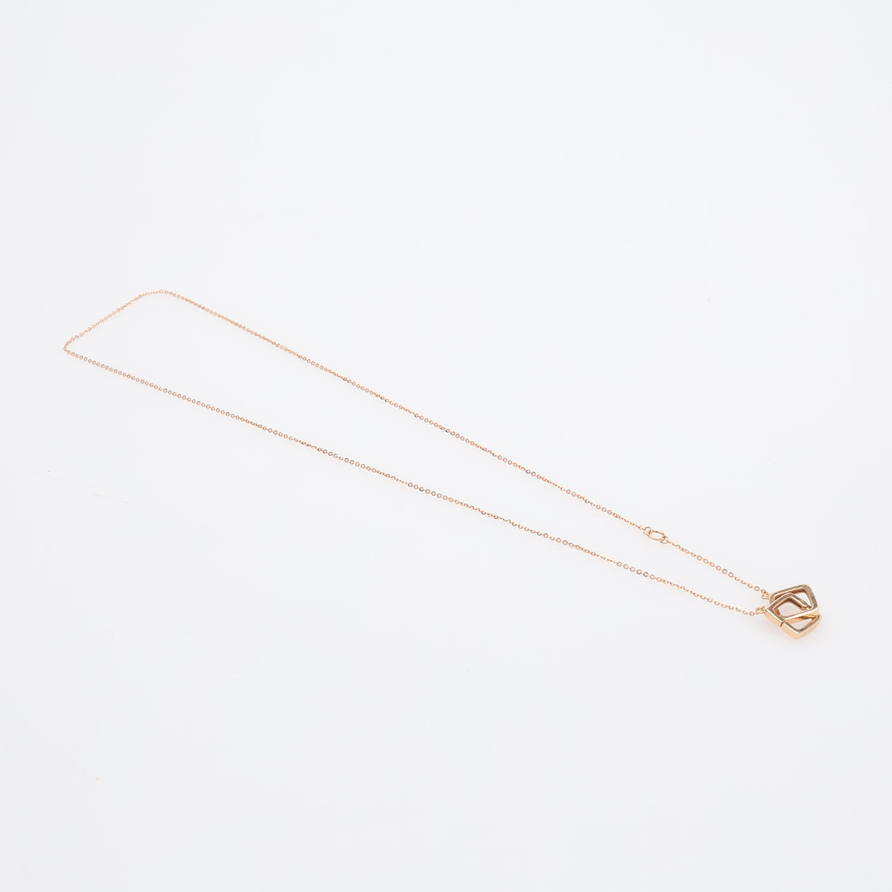 NECKLACE, 18K GOLD, WEIGHT APPROX. 2.2 GRAMS. Jewellery & Gemstones ...