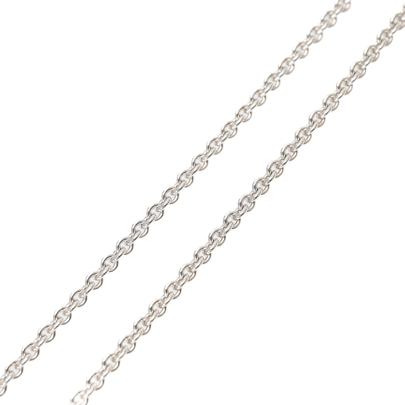 NECKLACE, 18k white gold, anchor link, length 60 cm. Jewellery ...