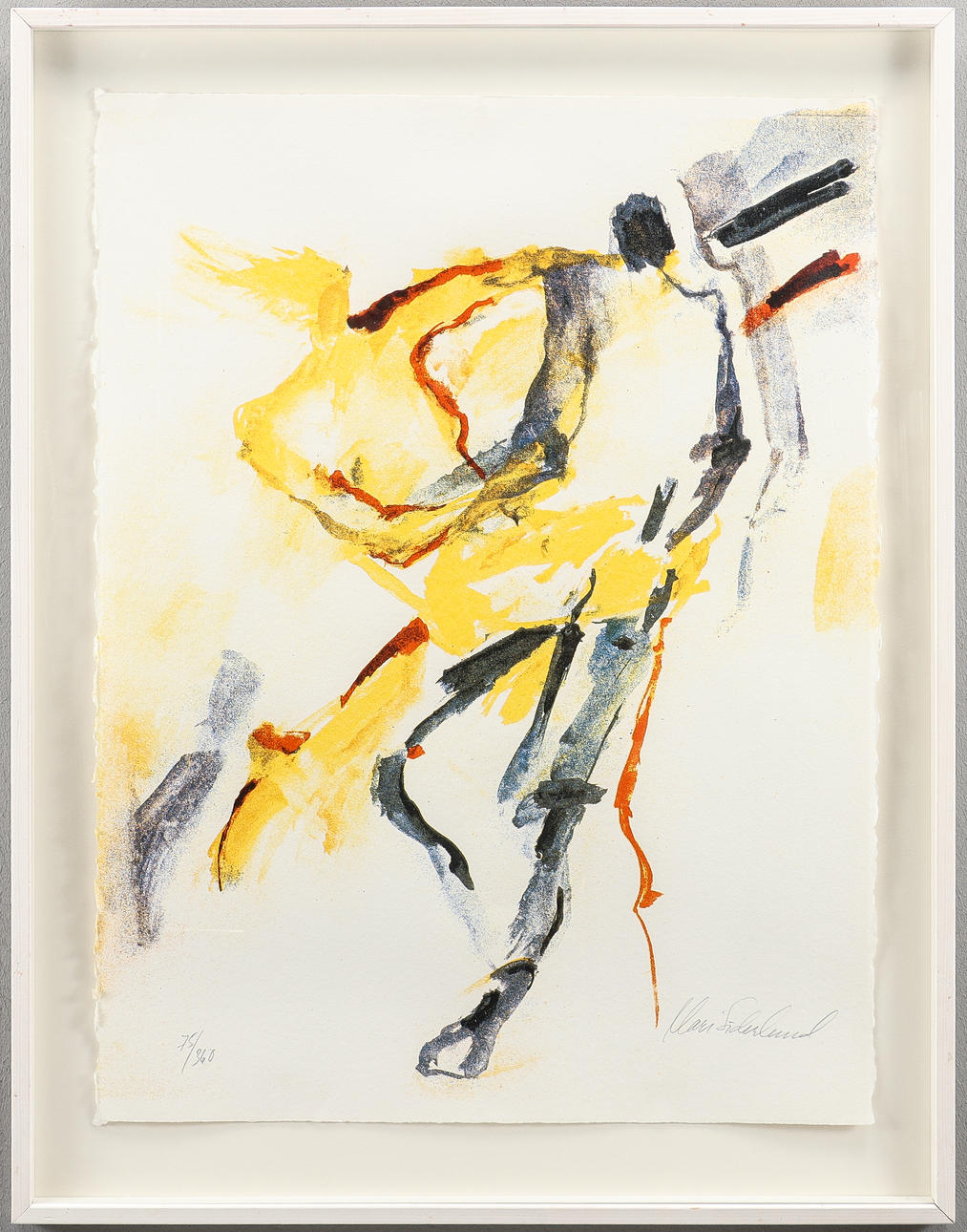 MARI SÖDERLUND. Litografi 75/360, signerad. Konst - Grafik - Auctionet