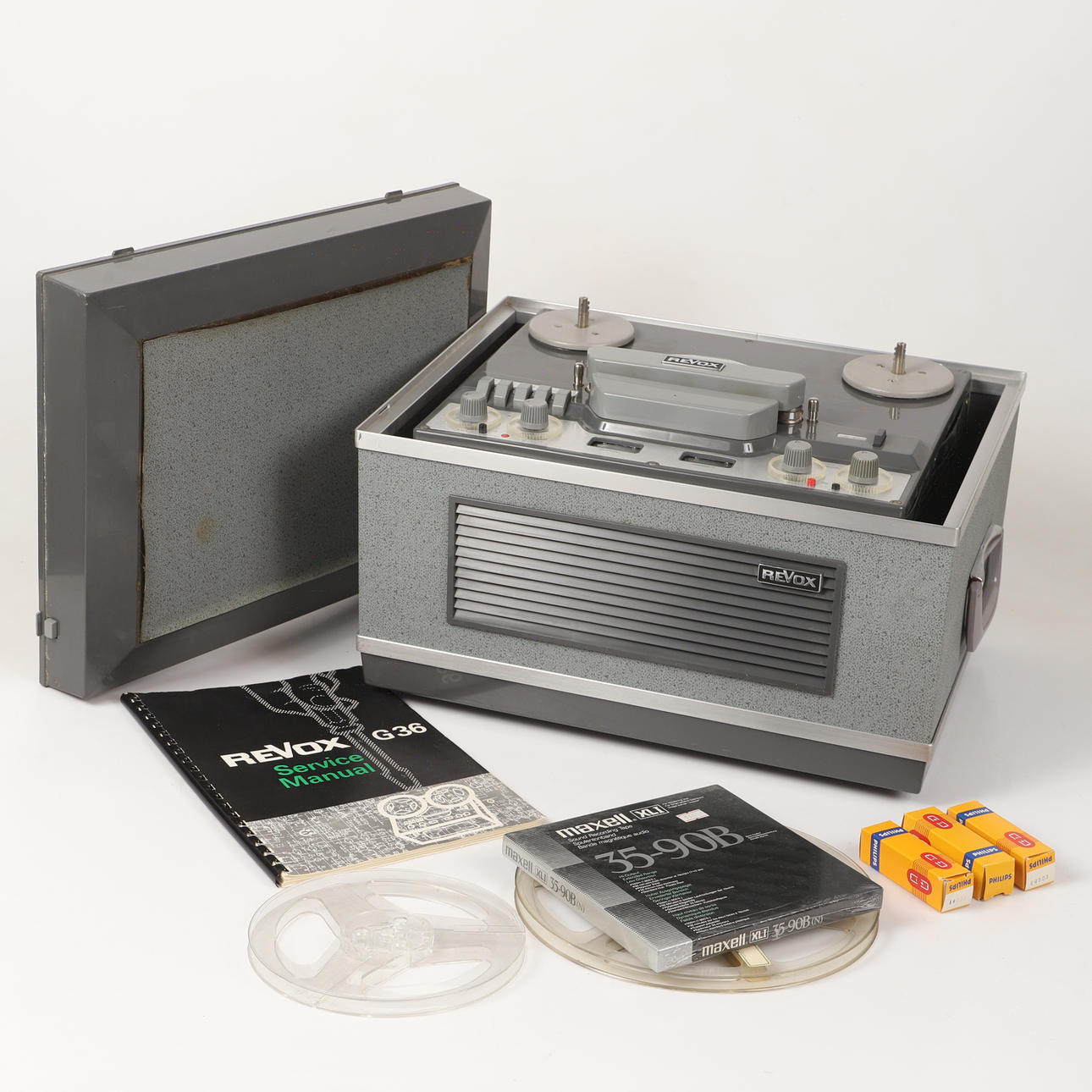 RULLBANDSPELARE, Revox, Schweiz, 1970-tal. Övrigt - Övrigt - Auctionet