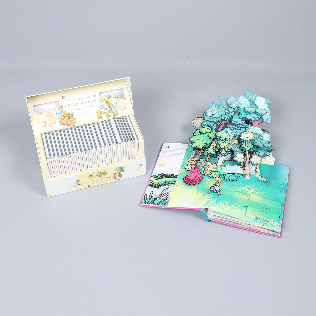 THE WORLD OF PETER RABBIT BOX SET, AND ALICE IN WONDERLAND BOOK. Books ...