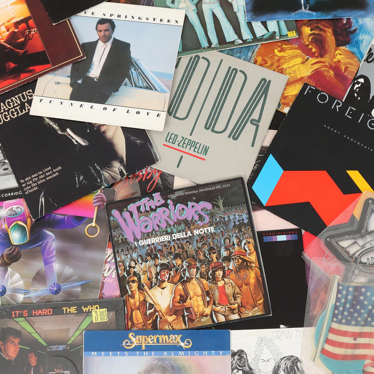 LP-SCHALLPLATTEN, ca. 50 Stk., Gary Moore, Helix, Deep Purple ...