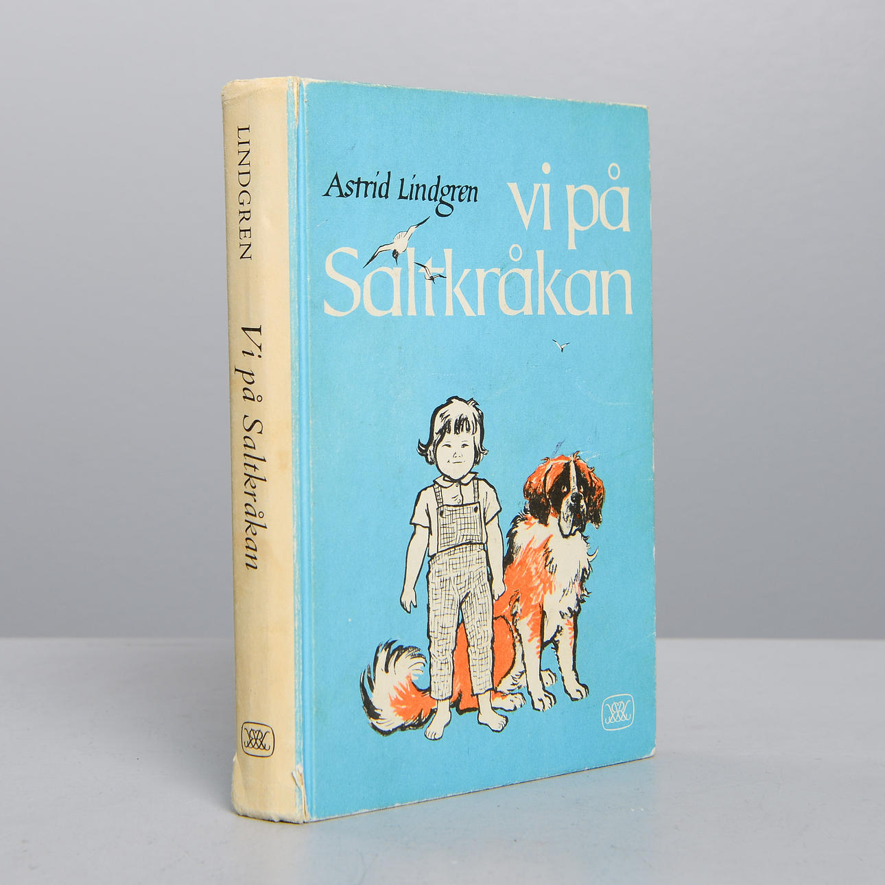 ASTRID LINDGREN. Vi på Saltkråkan, originalupplagan med dedikation från ...