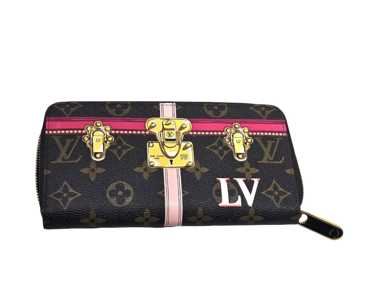 LOUIS VUITTON. Plånbok Zippy Wallet. Summer Trunks-kollektion. Med ...