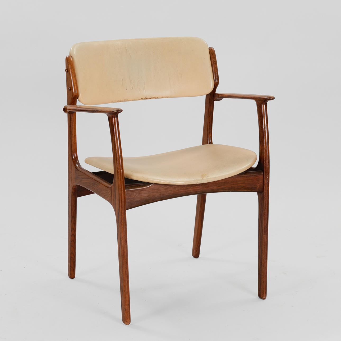 ERIK BUCH. Armchair in rosewood, model 50, 1960s. Furniture - Armchairs ...