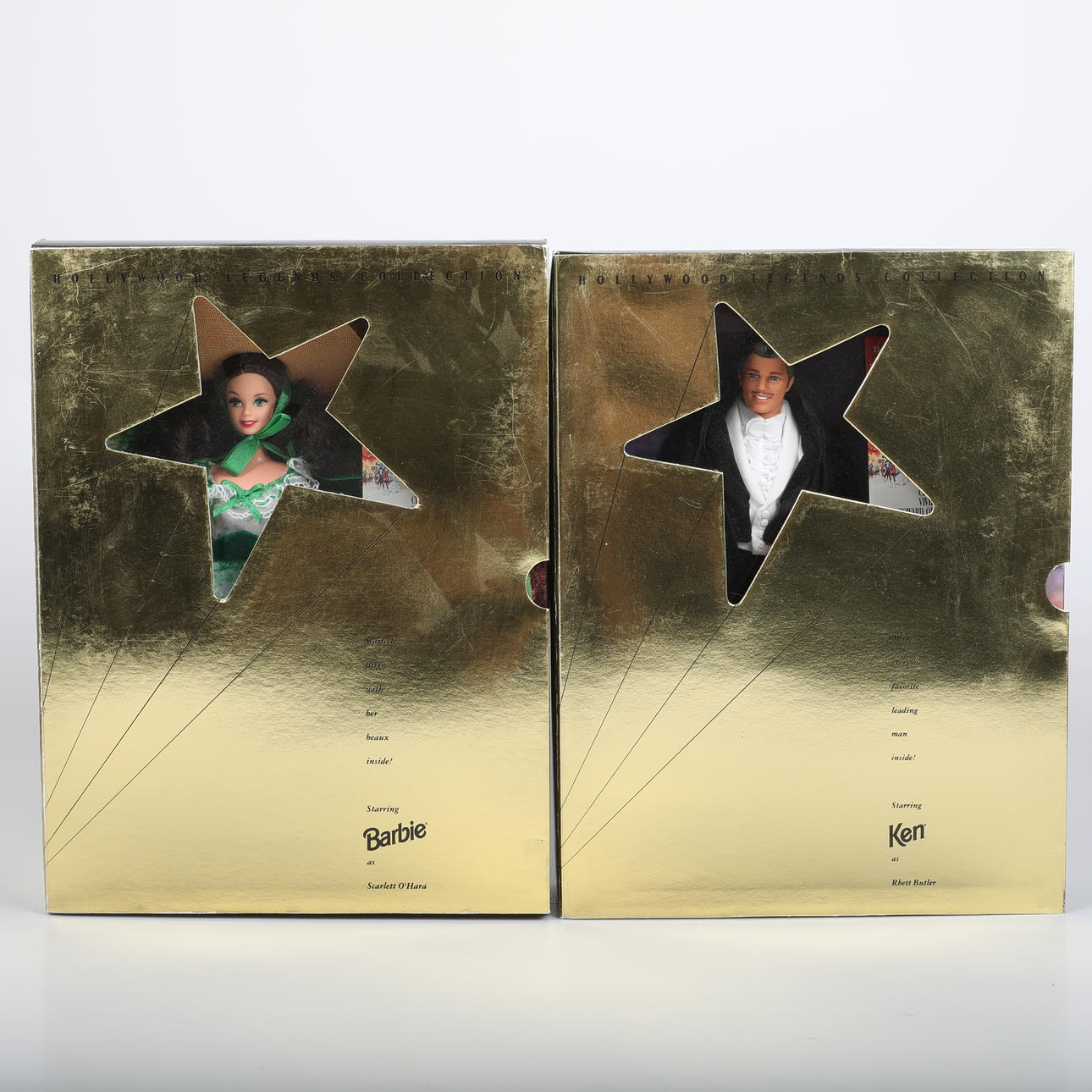 BARBIEDOCKOR, 2 stycken, "Scarlett O´Hara" och "Rhett Butler ...