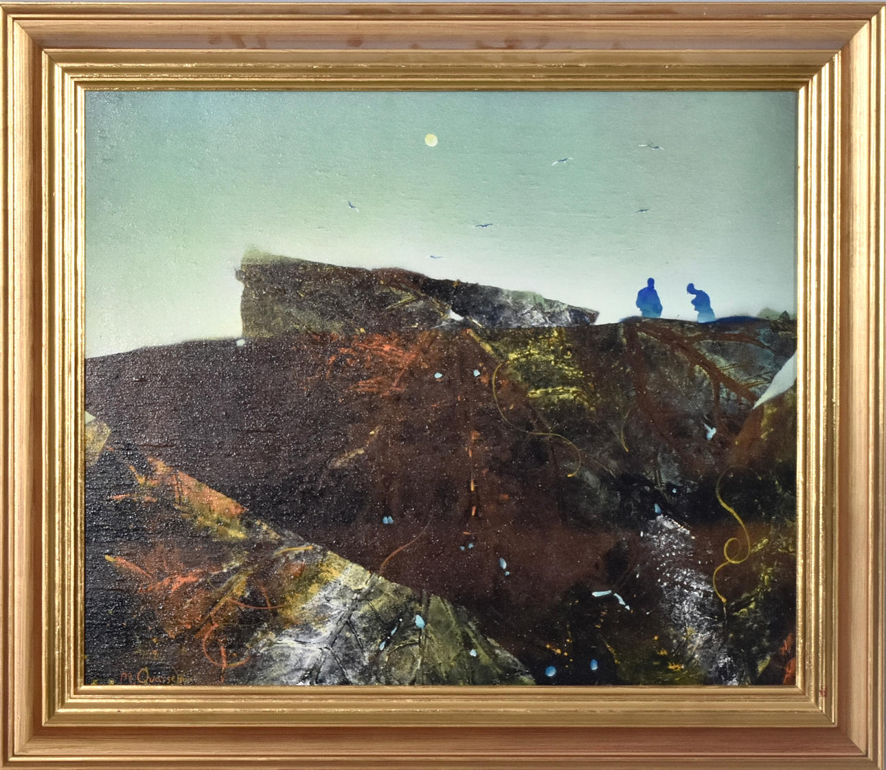MICHAEL QVARSEBO. Oil on canvas. Art - Paintings - Auctionet