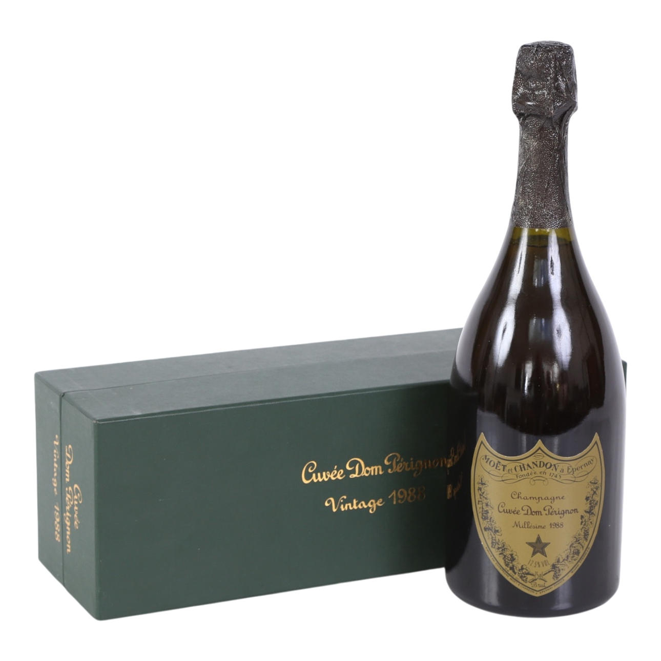 1 flaska Dom Perignon Brut Champagne, 1988. Vin, Portvin & Spritdrycker ...