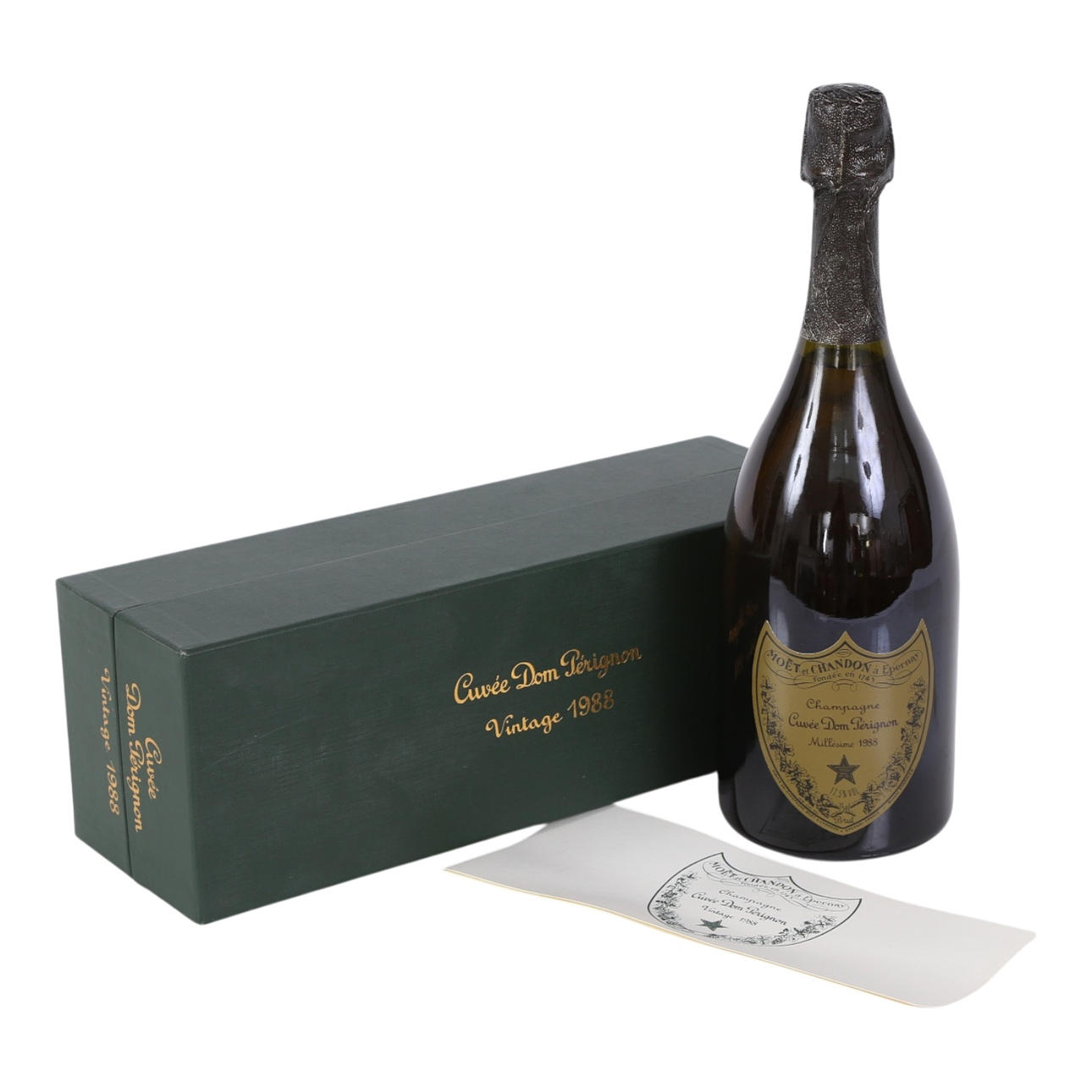1 flaska Dom Perignon Brut Champagne, 1988. Vin, Portvin & Spritdrycker ...
