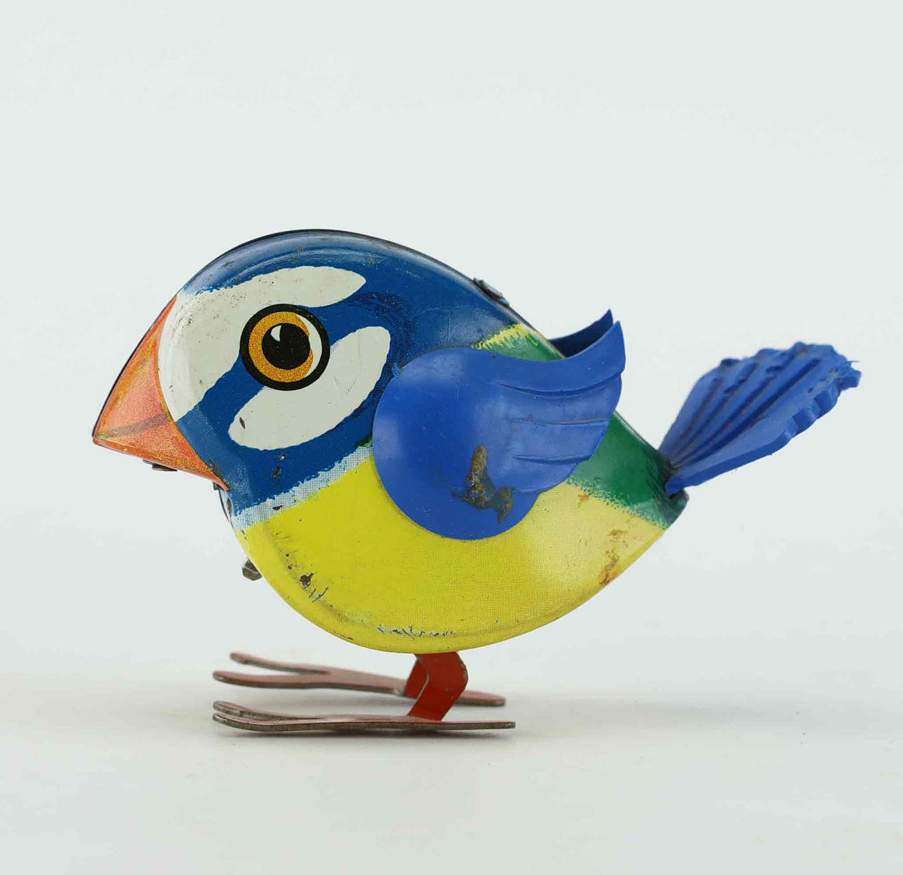 MECHANICAL TOY, in the shape of a bird, "Lola 249" clockwork, DBGM ...