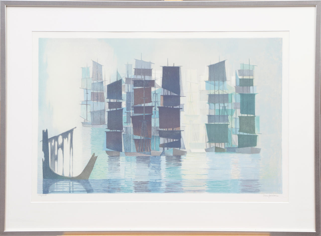 SVEN JONSON. LITHOGRAPH, signed. Art - Engravings & Prints - Auctionet