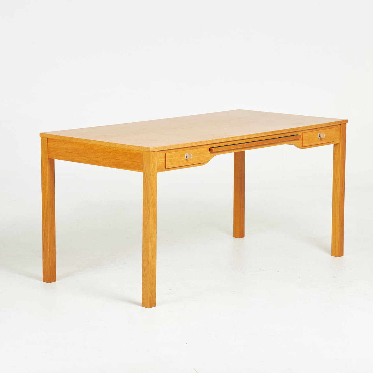 DESK, 20th century, IKEA, two drawers and pull-out shelf in the apron ...