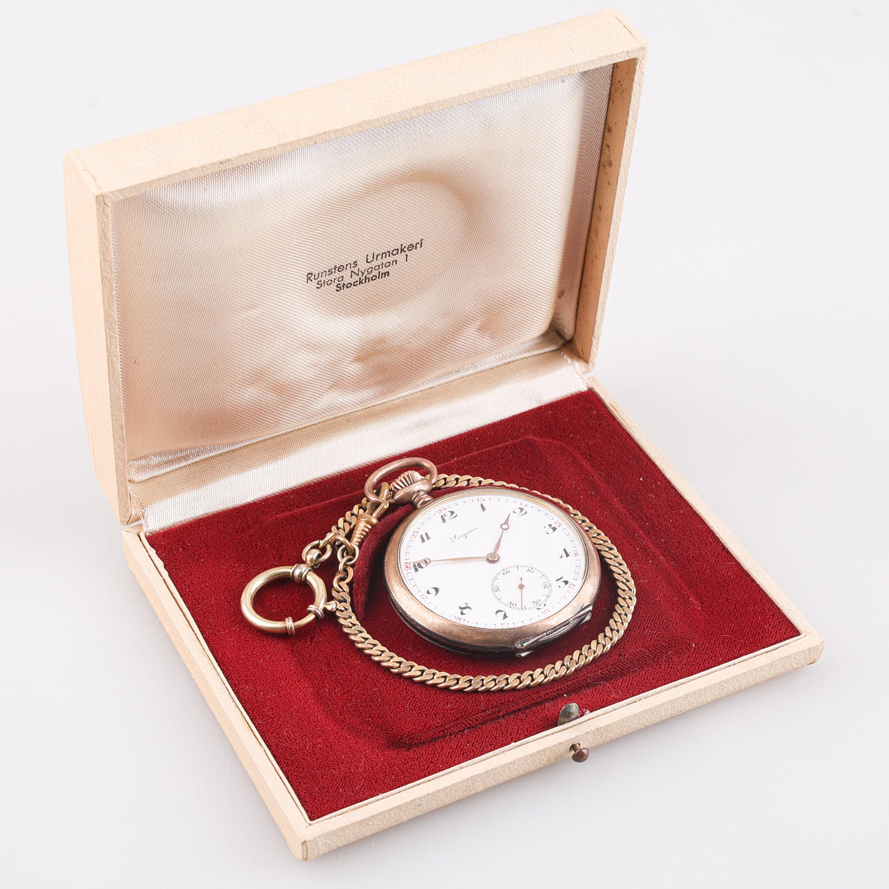 FICKUR, Longines, silver, Swiss, 1900-tal. Klockor & Ur - Fickur ...