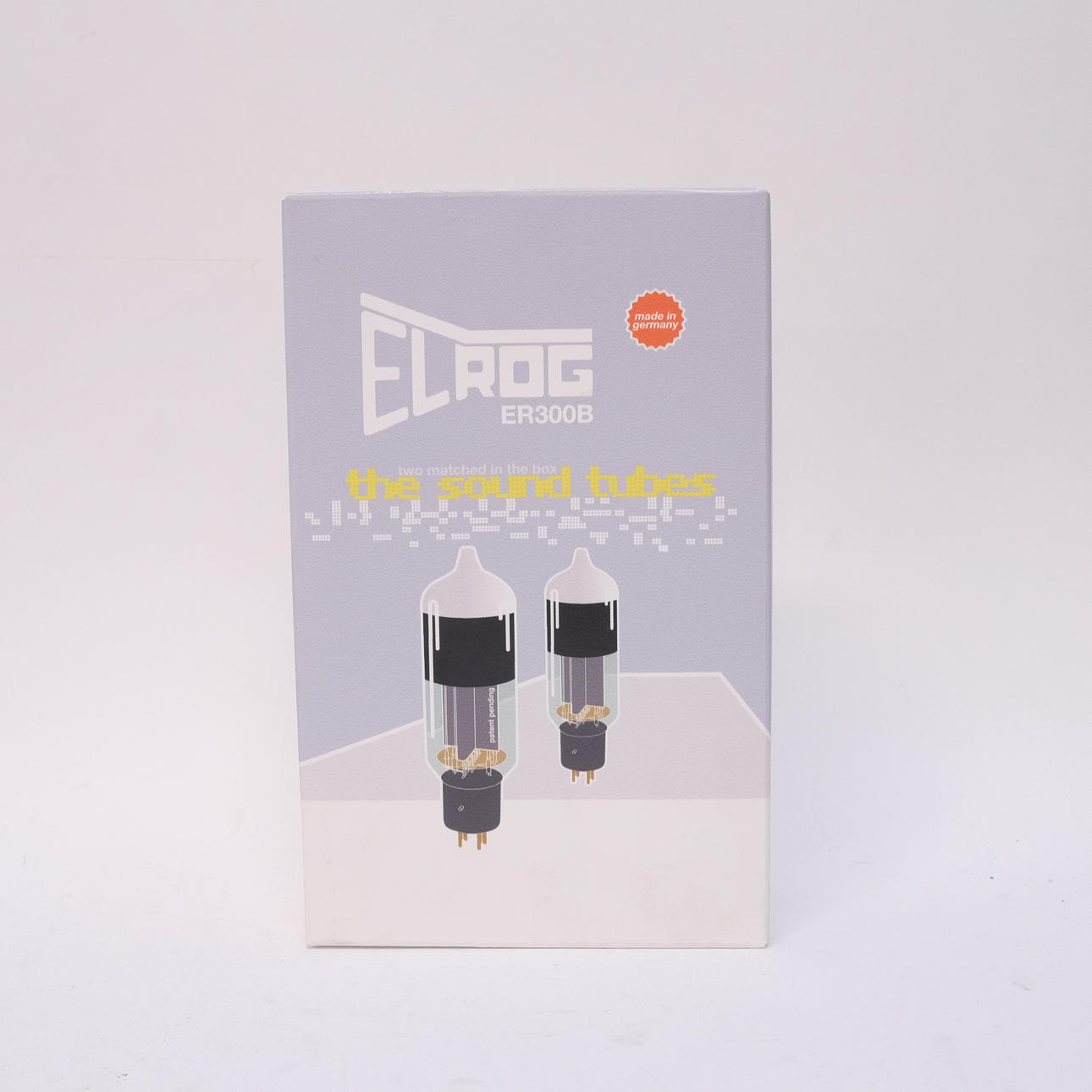 ELROG. VACUUM TUBES, A PAIR. MODEL "ER300B". GERMANY. Collectables ...