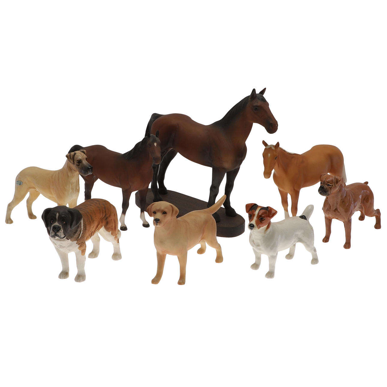 URVAL AV BESWICK-FIGURER. Keramik & Porslin - Europeiskt - Auctionet