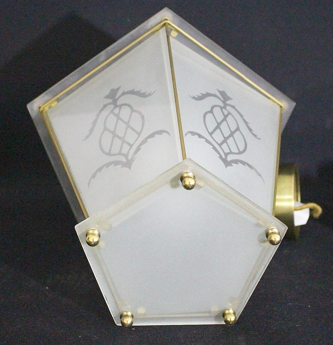 LAMPA, HALL, frostat glas och metall. Belysning & Lampor - Taklampor ...