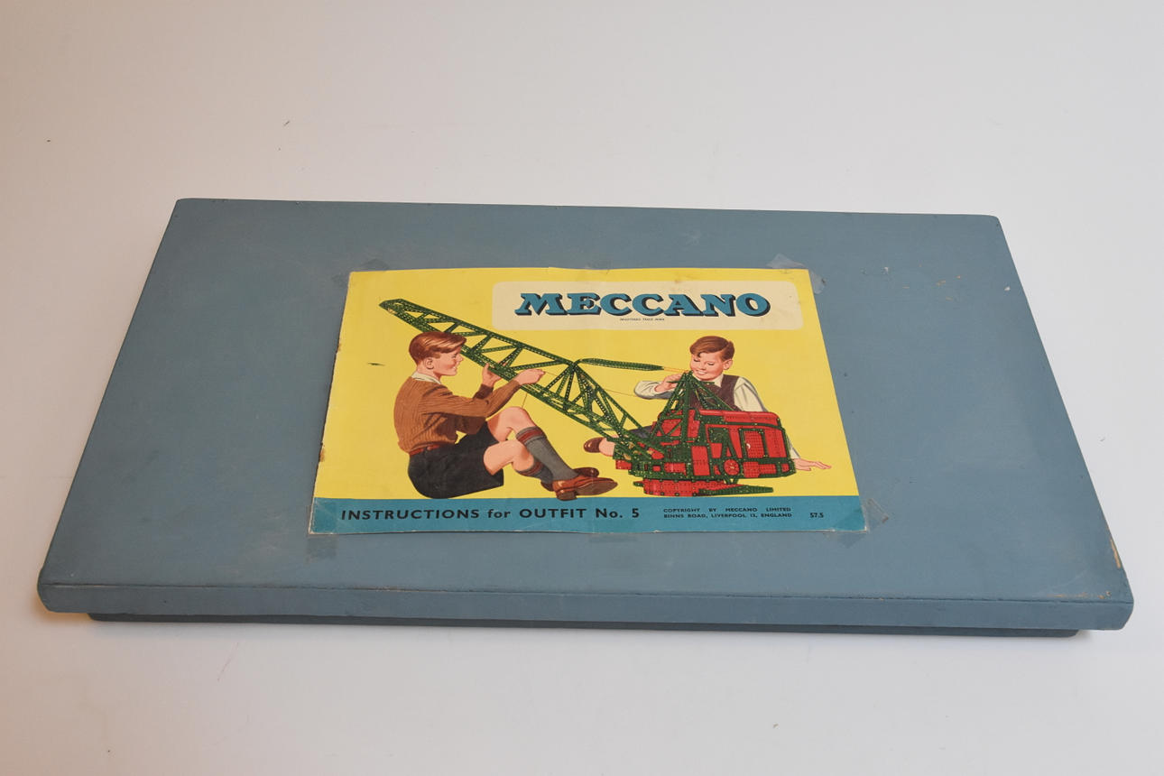 MEKANO i trälåda. Leksaker - Auctionet