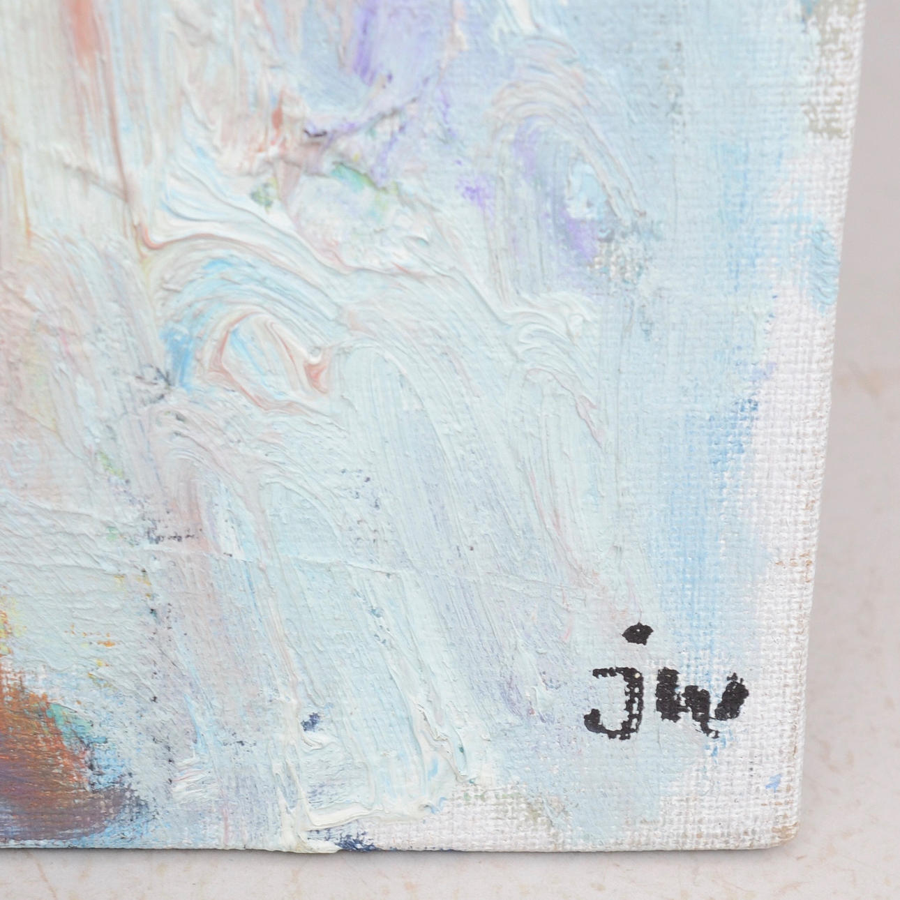 JAN WIBERG. Porträtt kvinna. Konst - Måleri - Auctionet