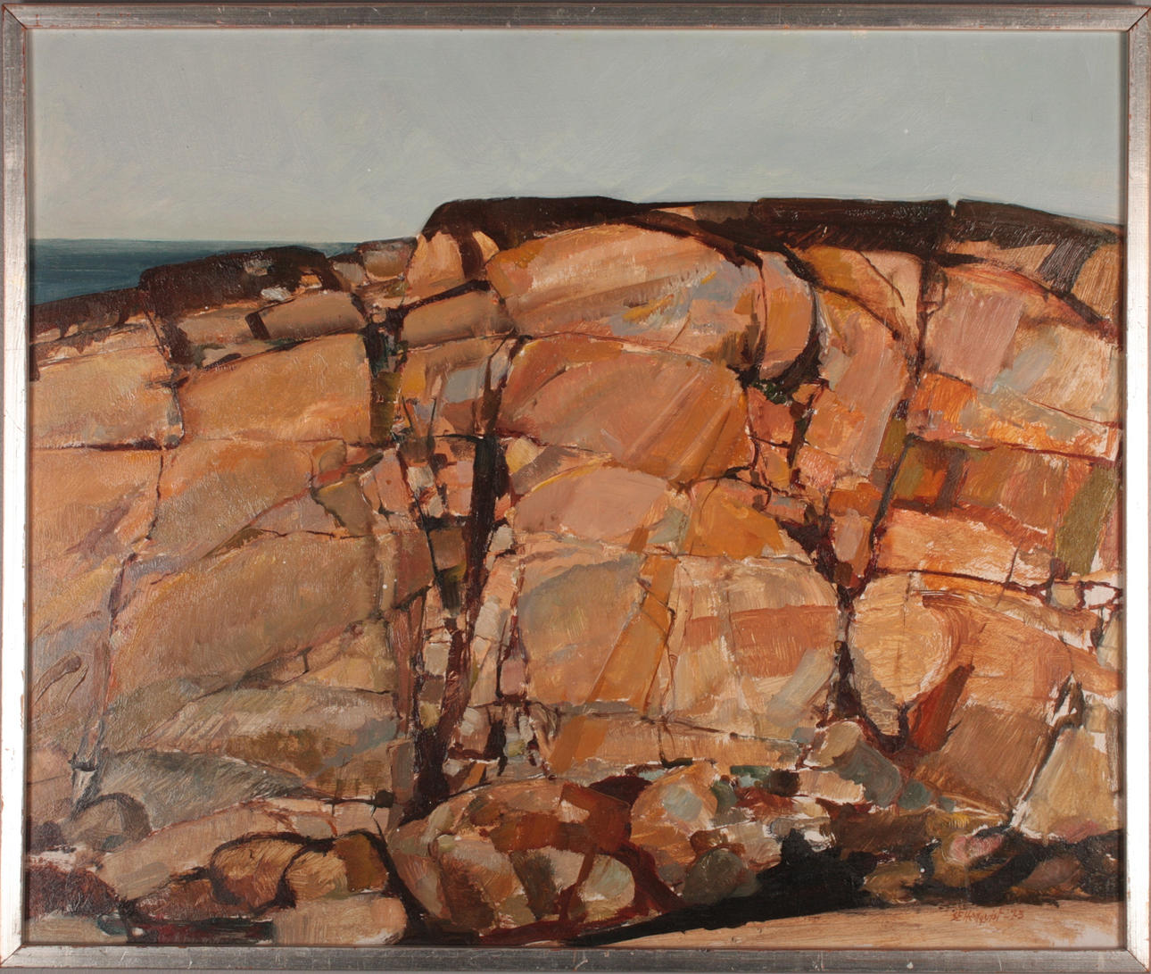 SVEN ERIK HELLQUIST. oil on Board, signed SE. Hellqvist. Art ...