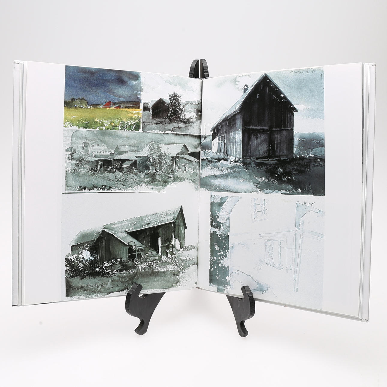 LARS LERINS AKVARELLER I UTHUS MELLAN 1882-2003. Böcker, Kartor ...