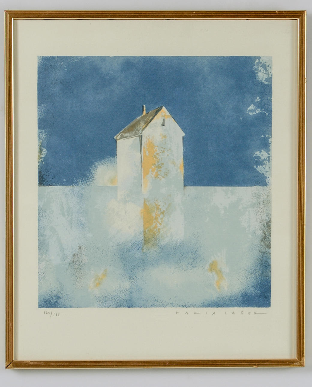 MARIA LAGER. Färglitografi. Konst - Grafik - Auctionet