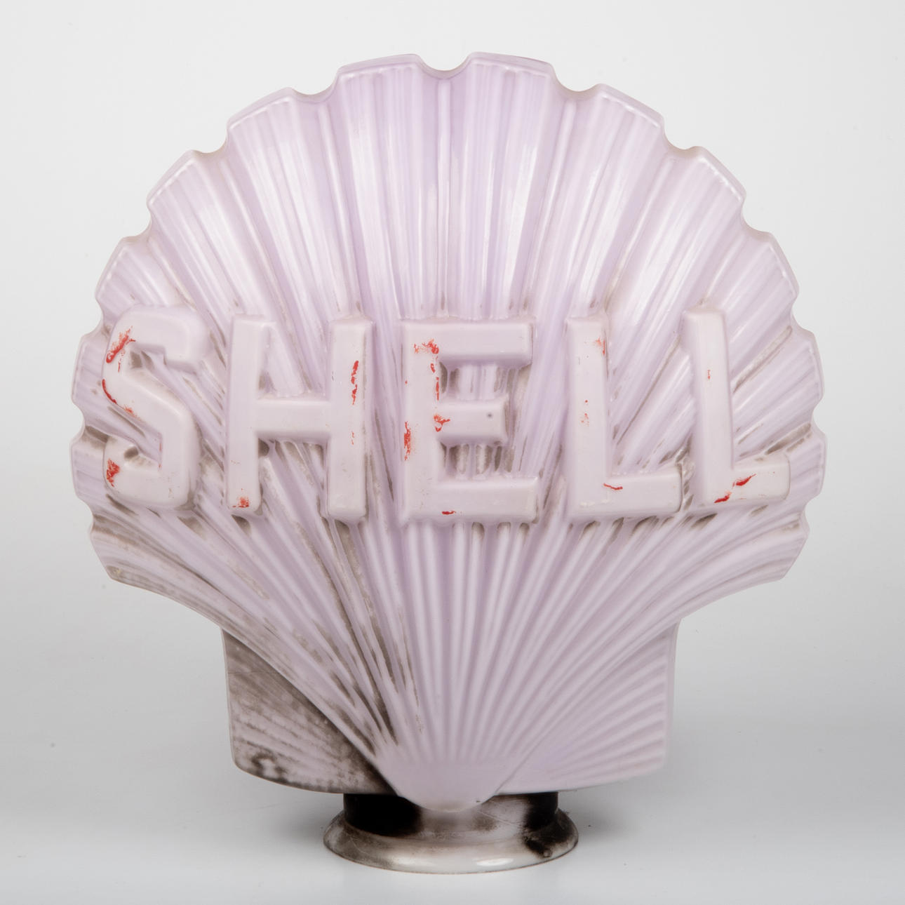 KUPA, målat glas, Shell-snäcka. Glas - Övrigt - Auctionet