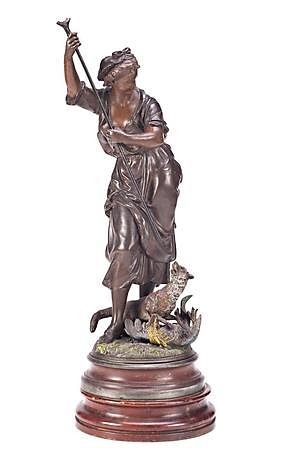 THÉODORE DORIOT. Peasant. Art - Sculptures - Auctionet