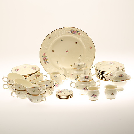 TEA SET PARTS, 32 pieces, "Sanssouci", Rosenthal. Ceramics & Porcelain ...