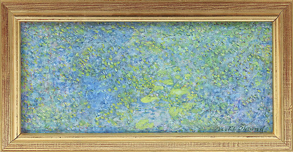 BERTIL ÖHLUND. växter, olja på pannå, sign. Konst - Måleri - Auctionet