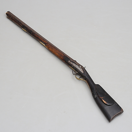 BLOCK RIFLE, early 1800s. Weapons & Militaria - Guns & Rifles - Auctionet