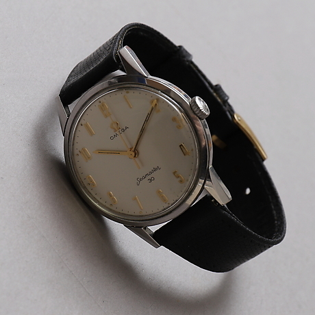 HERRARMBANDSUR, Omega, ''Seamaste 30'', stålboett, 60/70-tal. Klockor ...