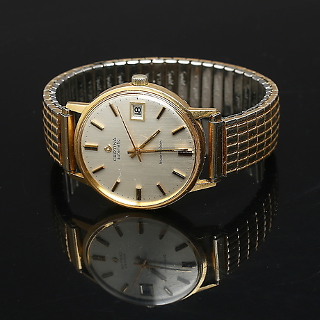 CERTINA, Blue Ribbon, Automatik, Kal. 25-651, 14K Goldgehäuse, zweite ...