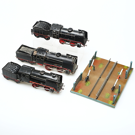 MÄRKLIN 3 clockwork steam locomotives, R 880, R 900 and R 910 with ...