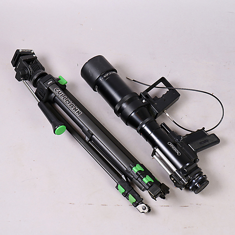 TELE LENS, T-Noflexar, Novoflex, 5.6 400mm + STAND, Cullmann. Photo ...