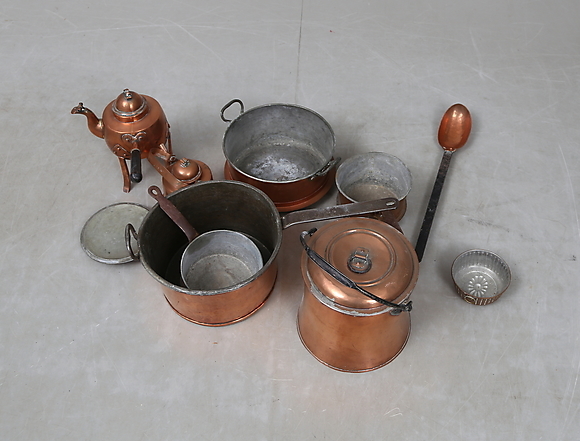 COPPER ITEMS, 1800-1900s. Silver & Metals - Pewter, Brass & Copper ...