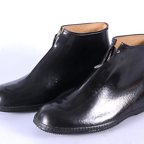 GALOSCHER, 1-par, galon, 1900-talets första hälft. Vintagekläder ...