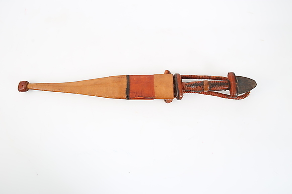 DAGGER, metal and leather, Congo, 1950s. Weapons & Militaria - Edged ...