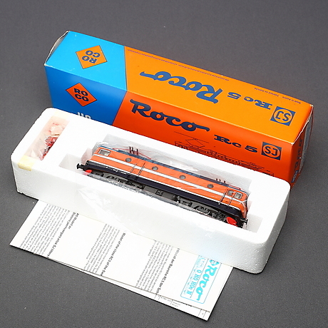 ROCO SJ:s Rc-lok Rc 5 i originalkartong. Leksaker - Auctionet