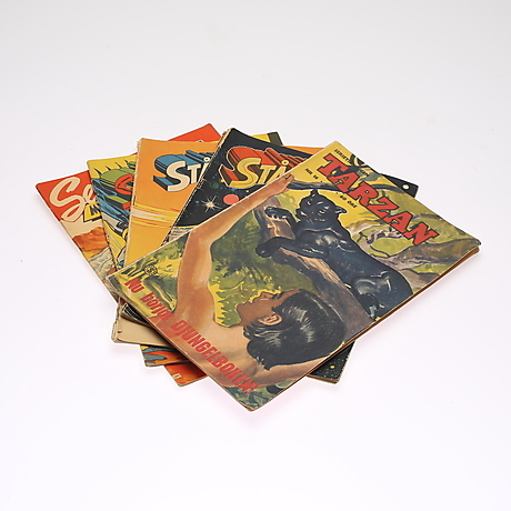 COMIC MAGAZINES, 5 pcs, 1950s/60s. Toys - Auctionet