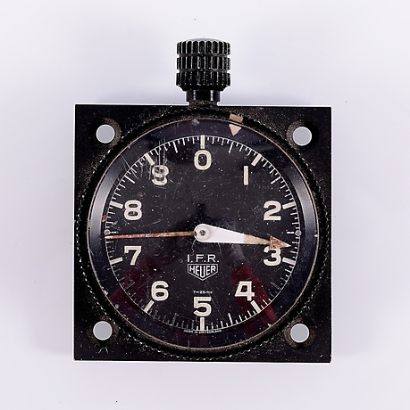 TIMETAKE, Heuer IFR Panel Clock. Clocks & Watches - Wristwatches ...