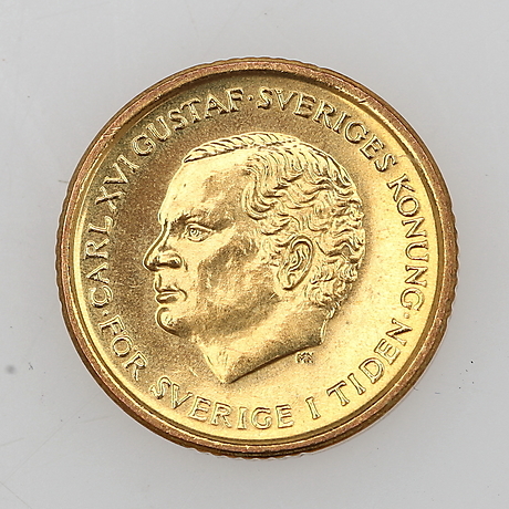 MYNT, 10 kr, felvänd stamp 180 grader, 1991. Mynt, Medaljer & Frimärken ...