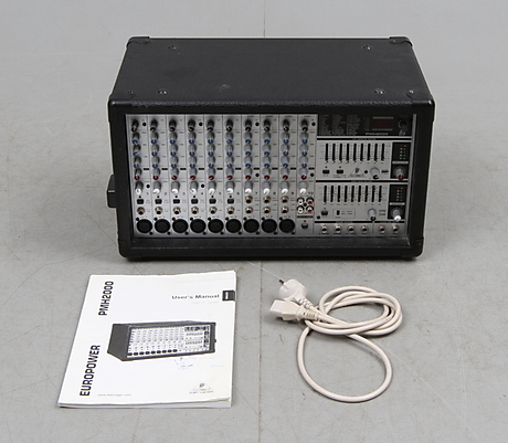 POWERMIXER, PMX2000, Behringer. Otros - Electrónica - Auctionet